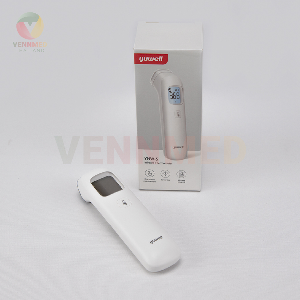 เครื่องวัดอุณหภูมิร่างกายอินฟราเรด Yuwell รุ่น YHW-5 (รับประกัน 2 ปี) - Vennmed Thailand ...